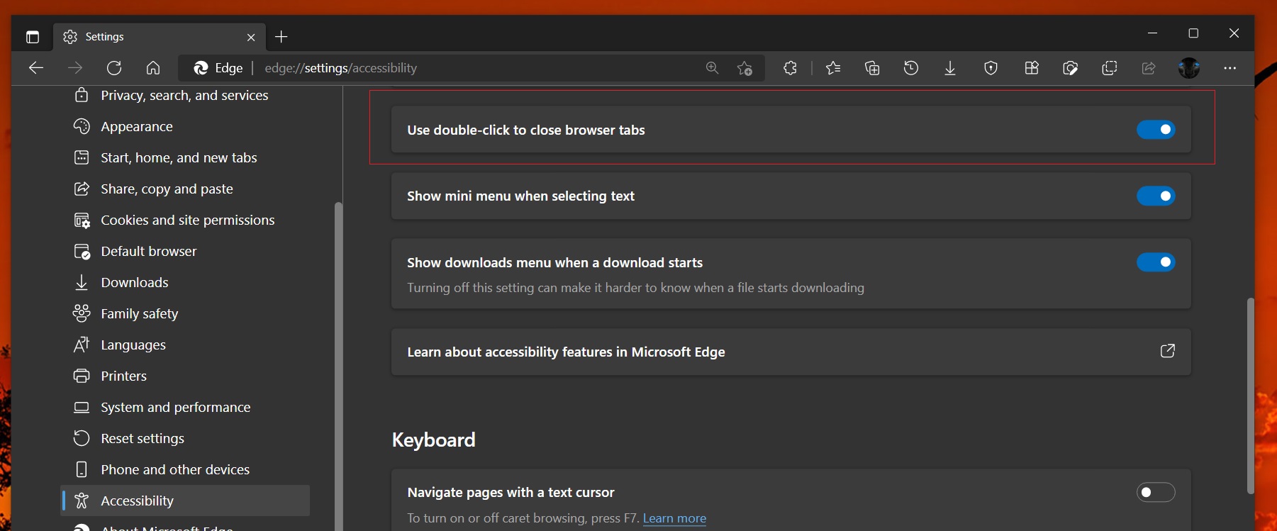 Sie können Tabs in Microsoft Edge bald mit einem Doppelklick auf - DE Atsit