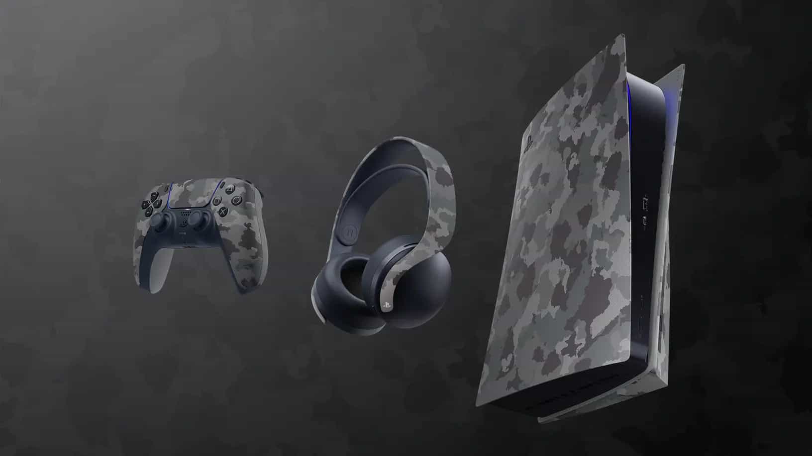 Sony anuncia la colección Grey Camo de PS5, disponible este otoño - ES Atsit