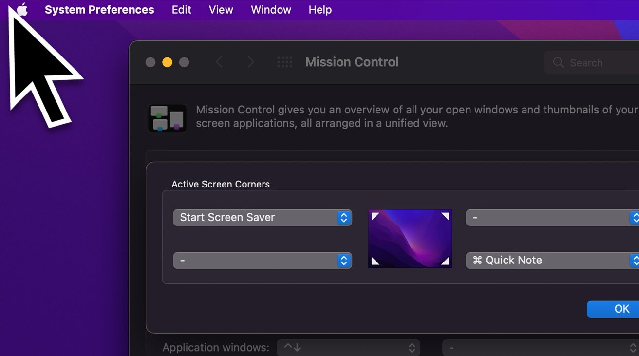 Cómo usar Hot Corners en macOS - ES Atsit