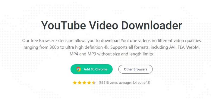 Las 5 mejores extensiones gratuitas de Chrome para descargar videos de YouTube - ES Atsit