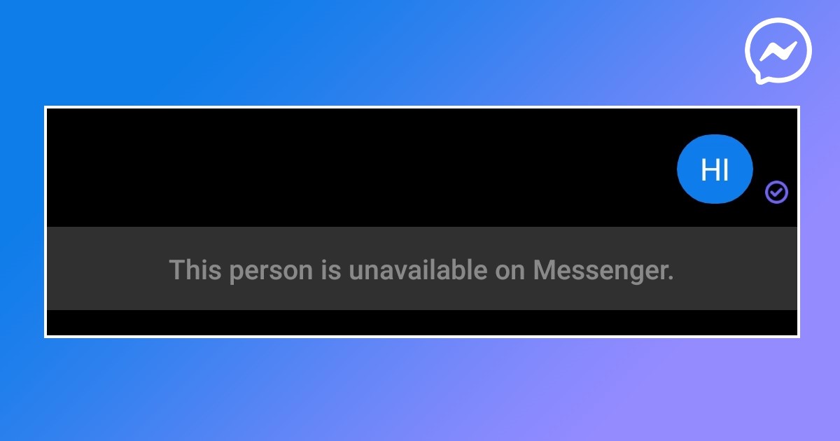 Solución: esta persona no está disponible en Messenger (4 mejores formas) - ES Atsit