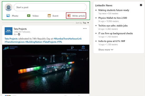 Cómo agregar un título SEO y una meta descripción a los artículos de LinkedIn - ES Atsit