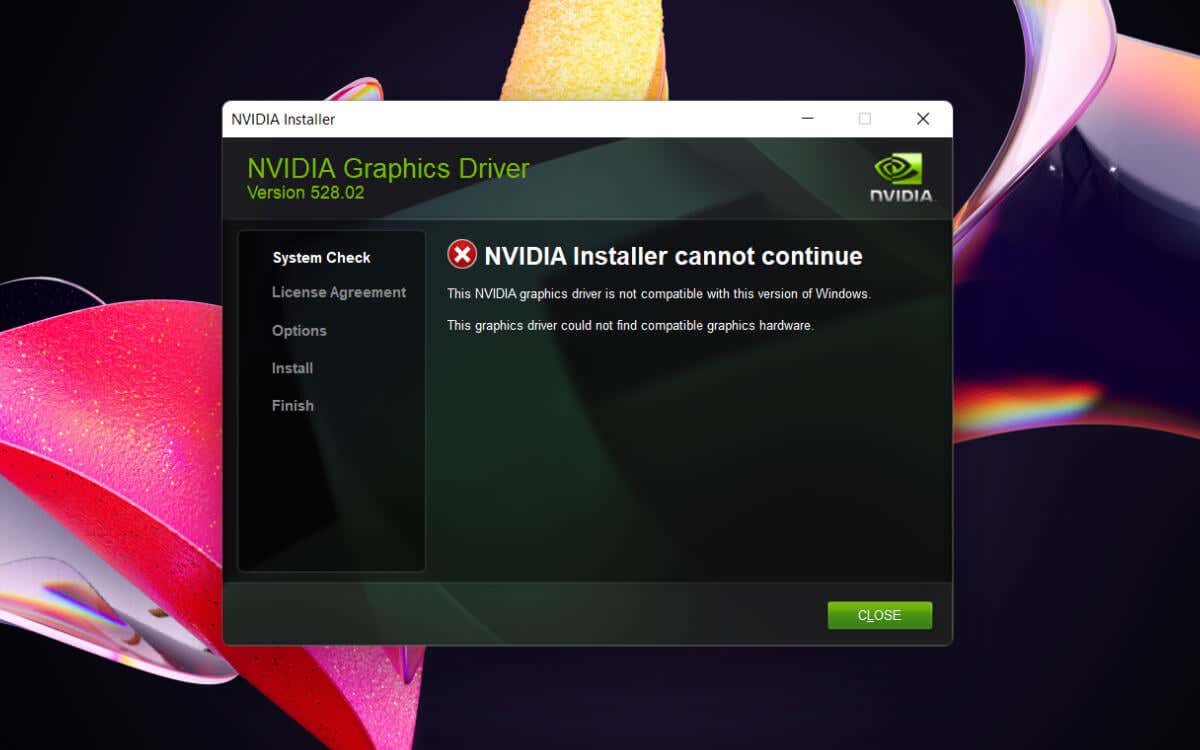 Cómo reparar el error"El instalador de Nvidia no puede continuar"en Windows - ES Atsit