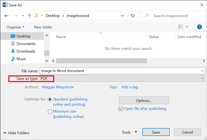 Comment convertir une image en Word - FR Atsit