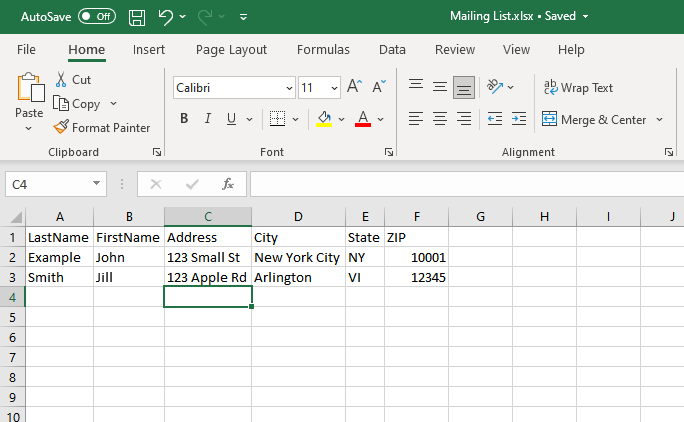 Comment imprimer sur une enveloppe dans Microsoft Excel - FR Atsit