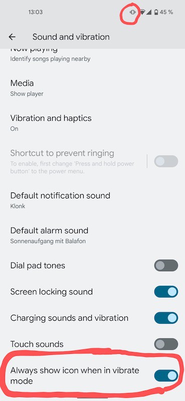 Android 12 QPR3 Beta 3 Menyertakan Ikon Bilah Status Untuk Mode Getar - ID Atsit