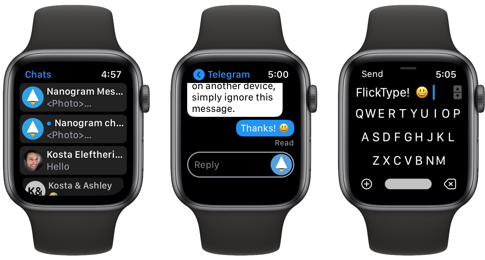 Nanogramは、Apple Watch - JA Atsit
