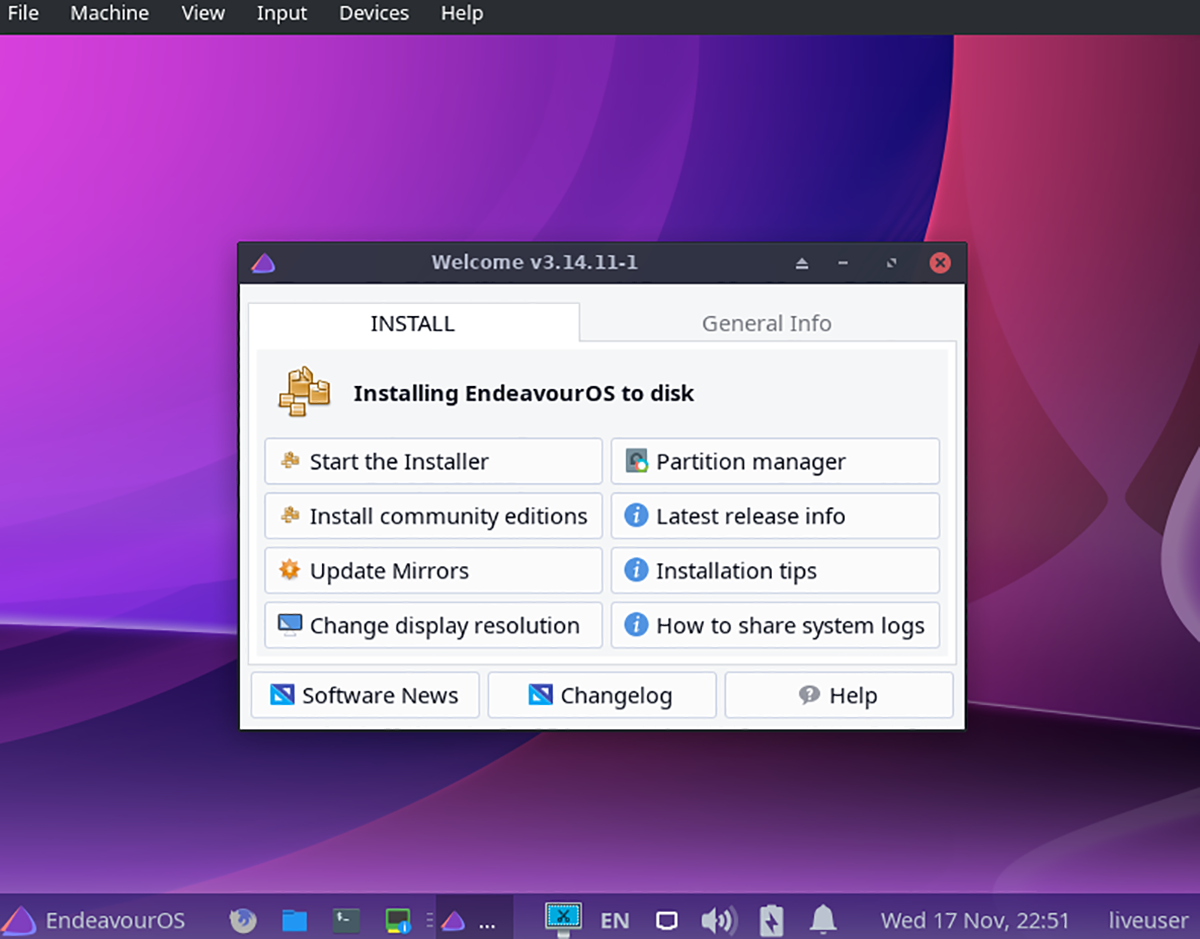 EndeavourOSのインストール方法 - JA Atsit