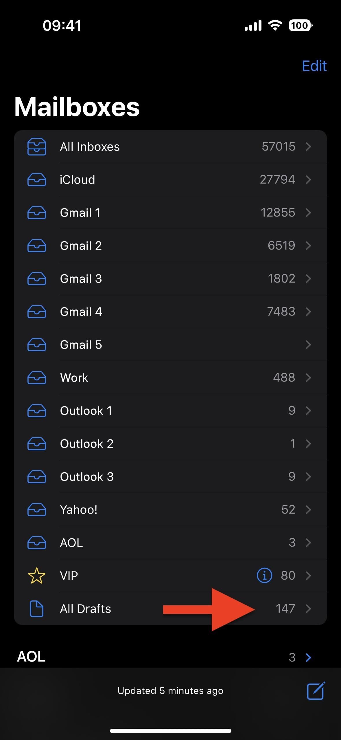 iPhone のメール アプリに隠されたジェスチャー - JA Atsit