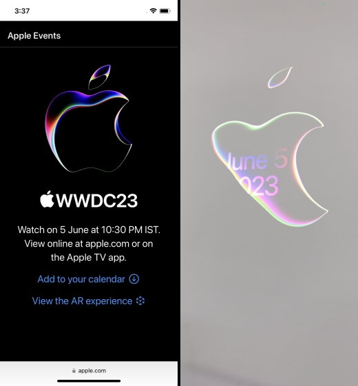Apples påskeegg for WWDC 2023 bekrefter tilsynelatende sitt Mixed Reality Headset - All Things IT