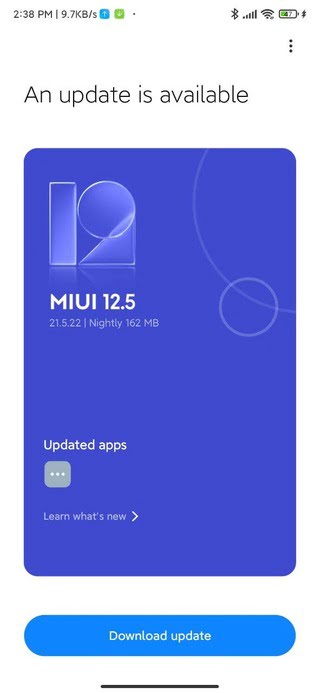 Последние бета-сборки MIUI 12.5 (21.5.18-21.5.22) включают новое устройство записи экрана ...