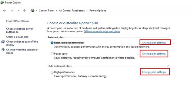วิธีเปลี่ยนการตั้งค่าโหมดพลังงานใน Windows 11 Th Atsit