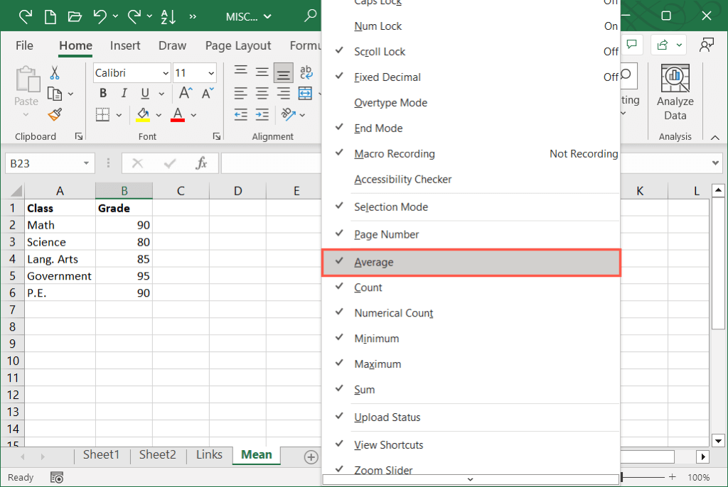 วิธีค้นหาและคำนวณค่าเฉลี่ยใน Microsoft Excel - TH Atsit