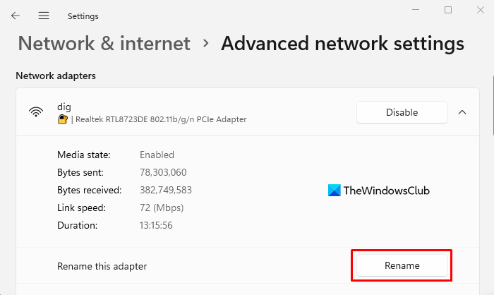 Como renomear o adaptador de rede WiFi no Windows 11 - BR Atsit