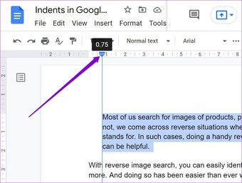 Como usar recuos em parágrafos no Google Docs - BR Atsit