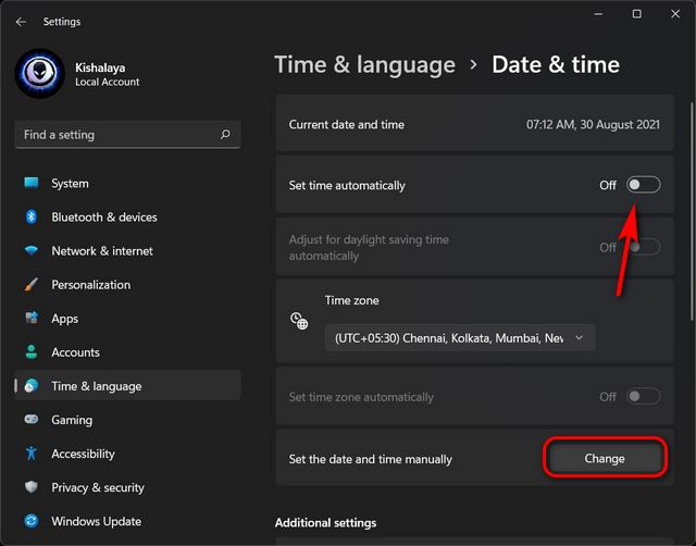 Como Alterar A Data E A Hora No Windows 11 Br Atsit