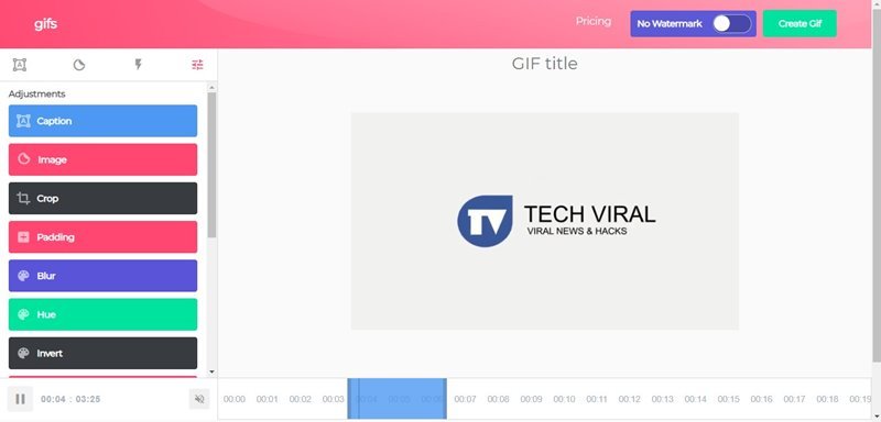 Como criar GIFs a partir de vídeos do YouTube - BR Atsit