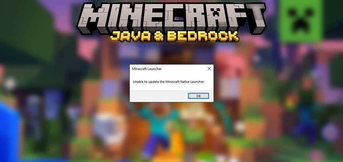 Como corrigir “Não é possível atualizar o iniciador nativo do Minecraft” no Windows - BR Atsit