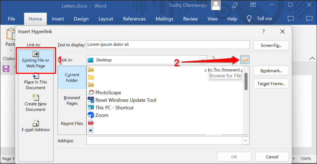 Como adicionar hiperlinks no Microsoft Word - BR Atsit